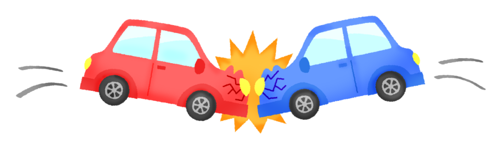 Car crash (head-on collision) | Free Clipart Illustrations | Japaclip