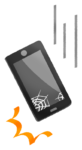 Dropped cell phone | Free Clipart Illustrations | Japaclip
