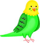 Perico (verde) | Ilustración Clipart y Dibujo Gratis | Japaclip